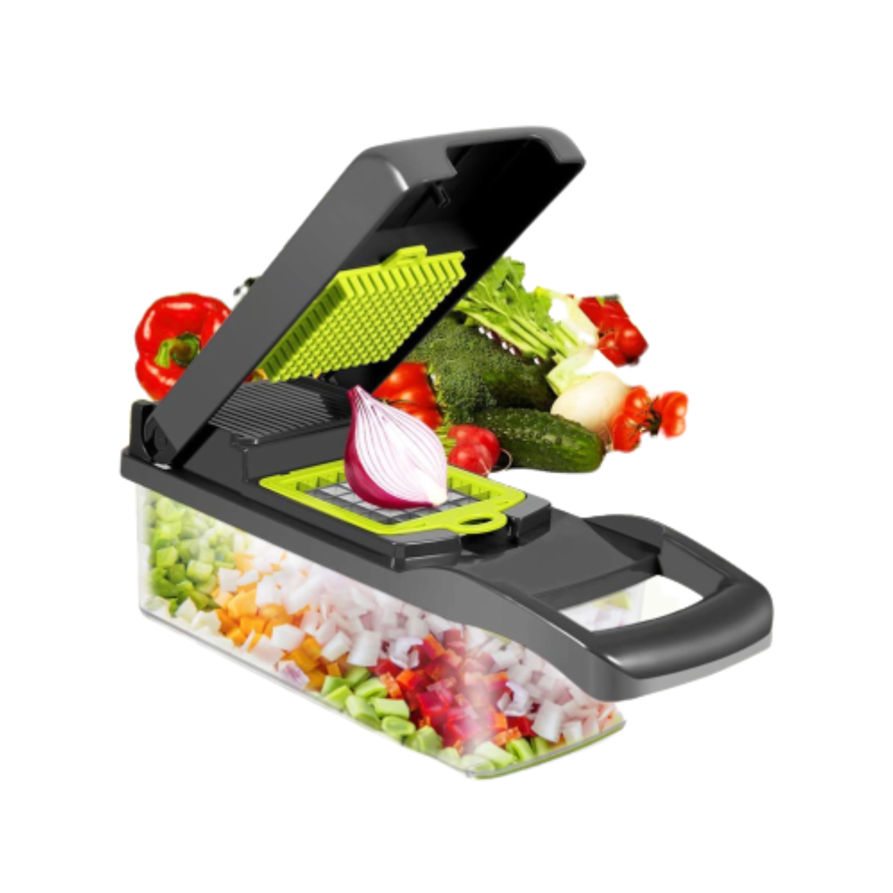 Feliator fructe si legume 12 piese cu maner de protectie – WiseBuy